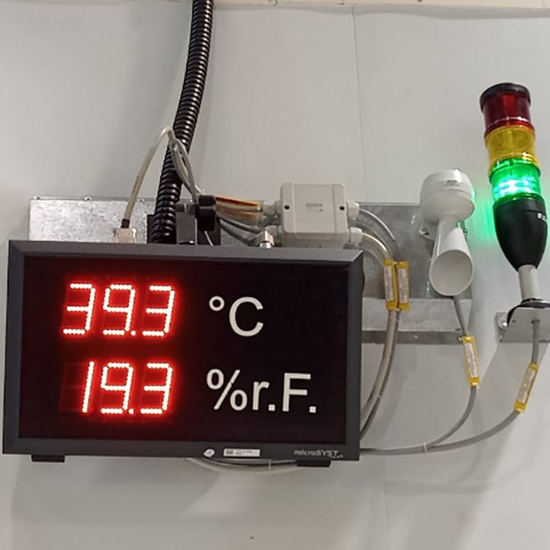 LED display - migan - microSYST Systemelectronic - numeric / color / 3 ...