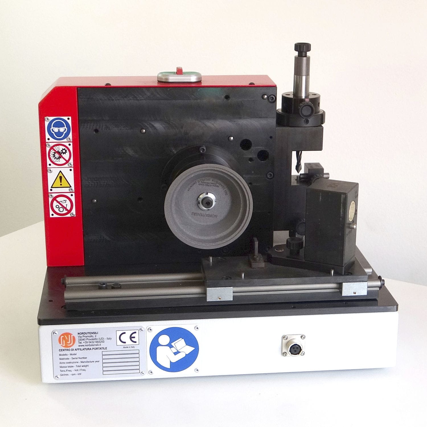 Manual sharpening machine - NU2ATHROUGHDRILLS - Nordutensili Srl ...