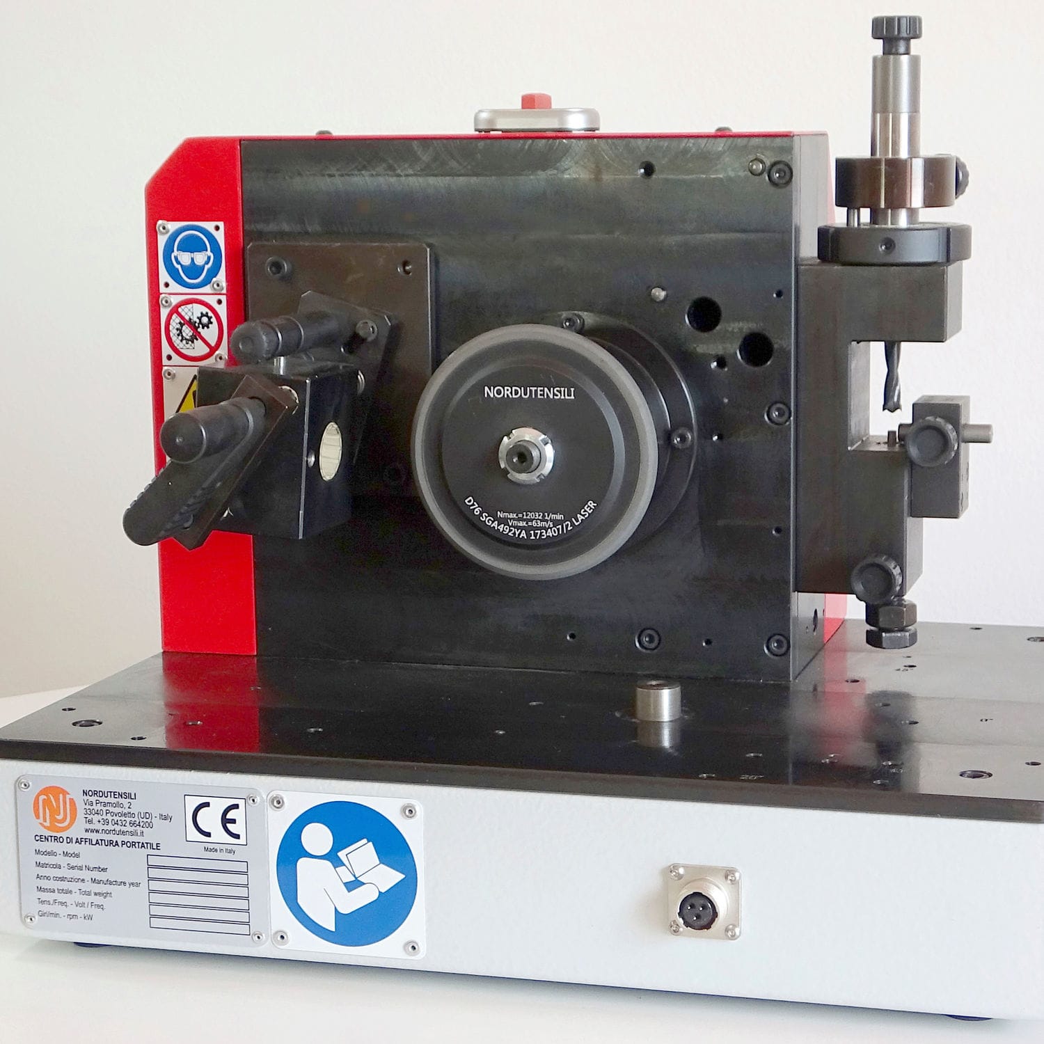 Manual sharpening machine - NU2A - Nordutensili Srl - drill bit / for ...