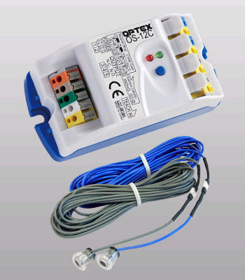 Safety light barrier - OS-12C - OPTEX Entrance - single-beam / IP65