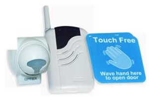 Passive infrared proximity sensor - Air-Wave - OPTEX Entrance ...