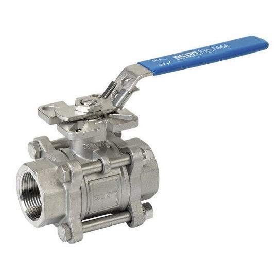 Ball valve - 1WE40 series - Econ Brand Valves - lever / for control ...