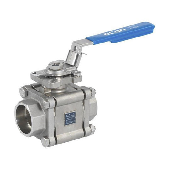 Ball valve - 2WE20 series - Econ Brand Valves - lever / for control / weld