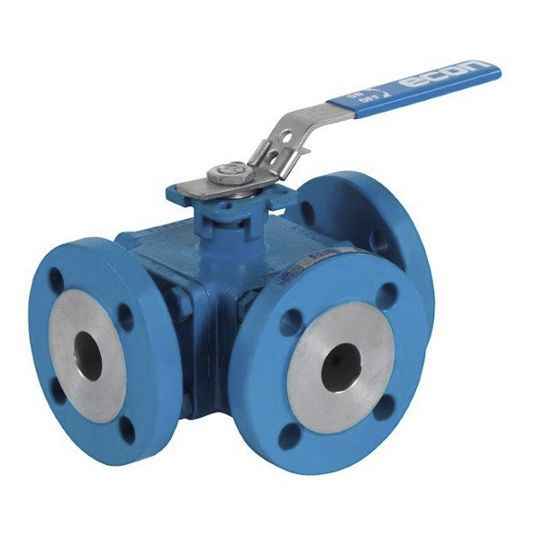 Ball valve - 30E60 - Econ Brand Valves - lever / for control / flange