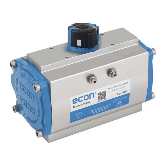 Pneumatic actuator - EDA series - Econ Brand Valves - linear ...