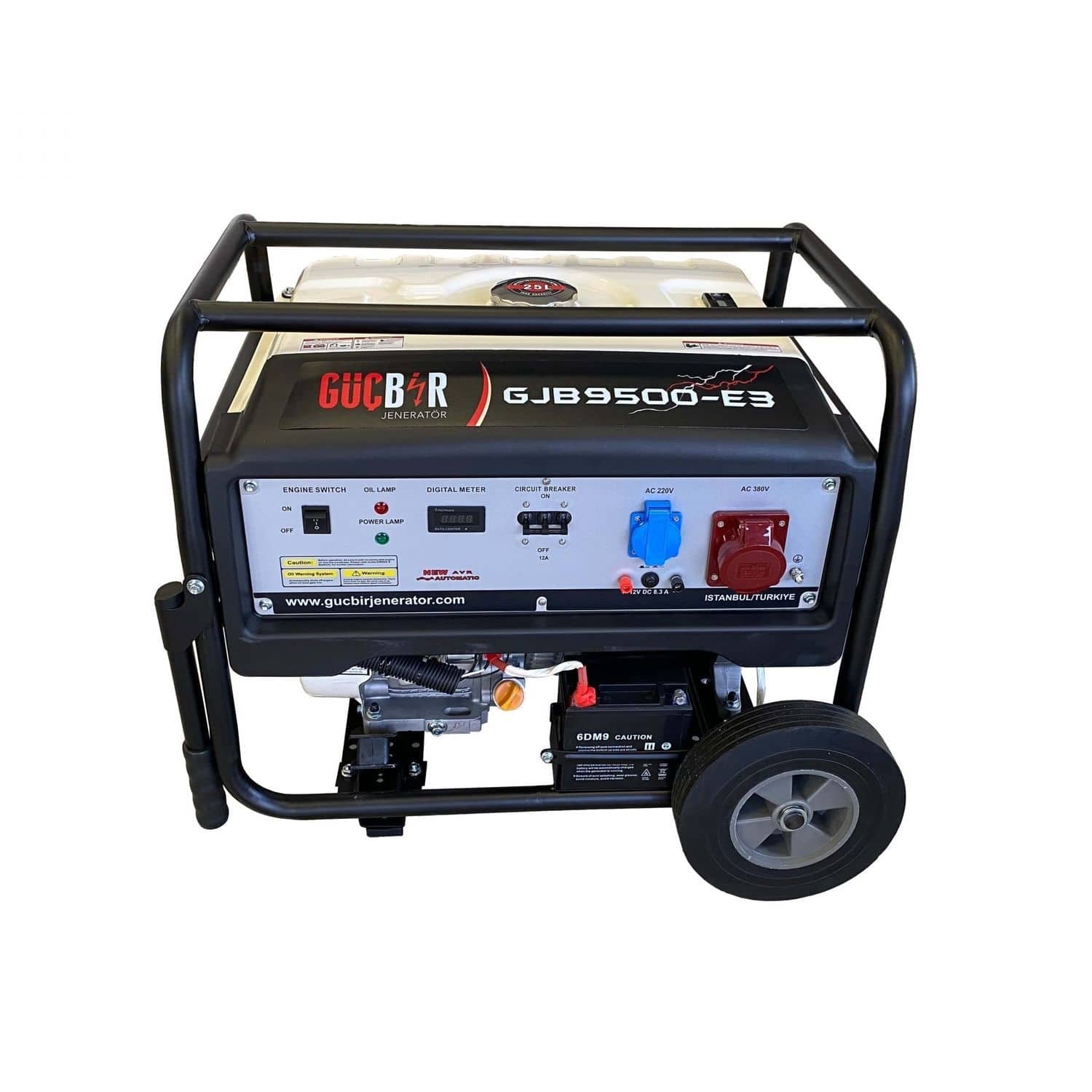 Gasoline engine generator set - GJB9500E3 - GUCBIR GENERATOR ...