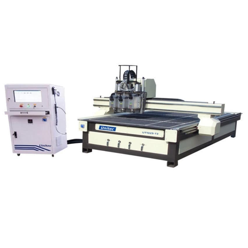 CNC router - UT1325-T3 - Nanjing Unitec Technology Co.,LTD - 3-axis / 4 ...