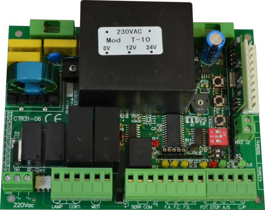 Communications controller card - CTR310 - LEB Electronics Srl - serial