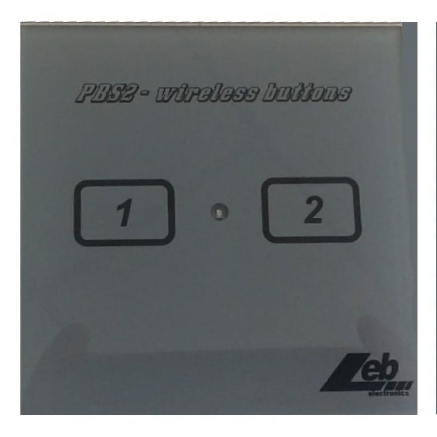 Wireless remote control - PBS2 - LEB Electronics Srl - with touchscreen / industrial / lithium