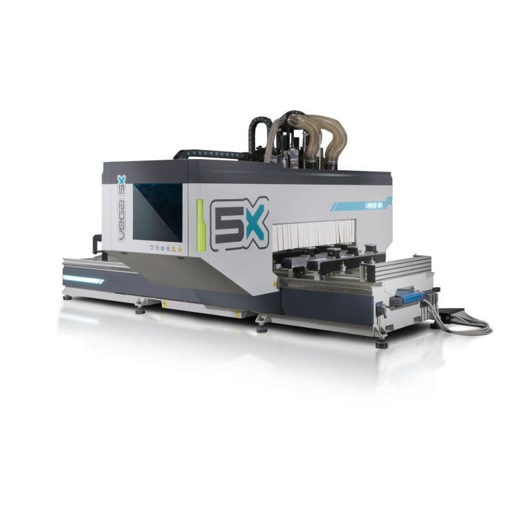 CNC machining center for the wood industry - VEGA 5X series - AES GROUP ...