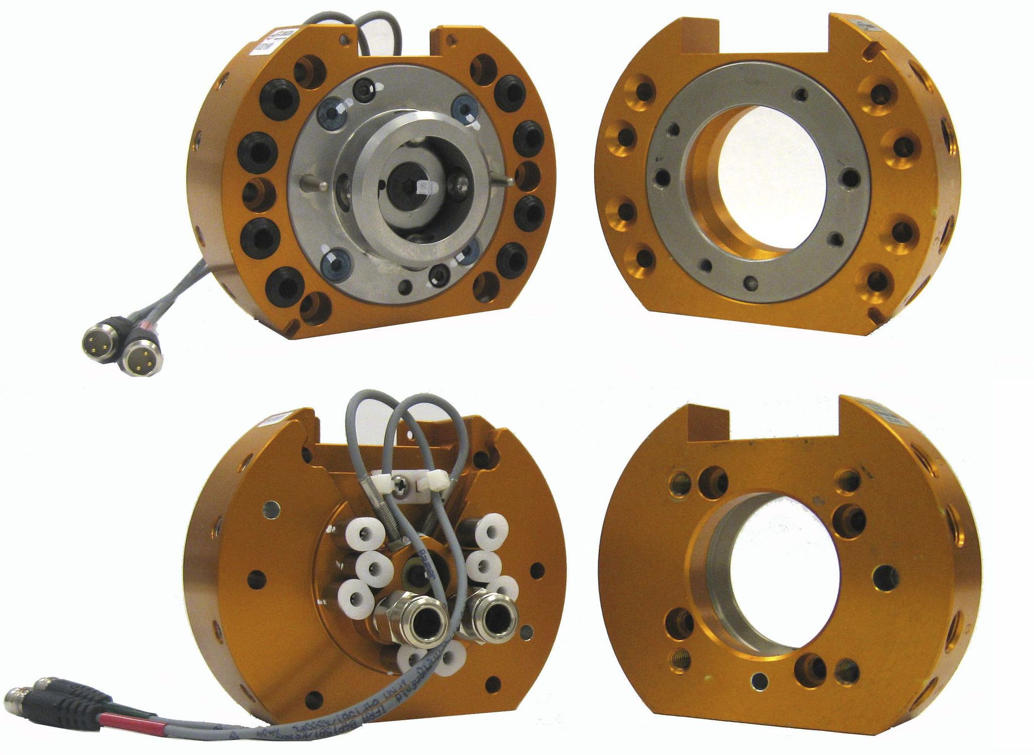 Robotic tool changer - QC-21 Hollow Wrist - ATI Industrial Automation ...