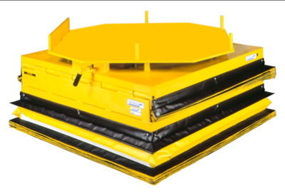 Bellows lift table - ERGONOMIC™ series - Nordock Inc. - hydraulic ...