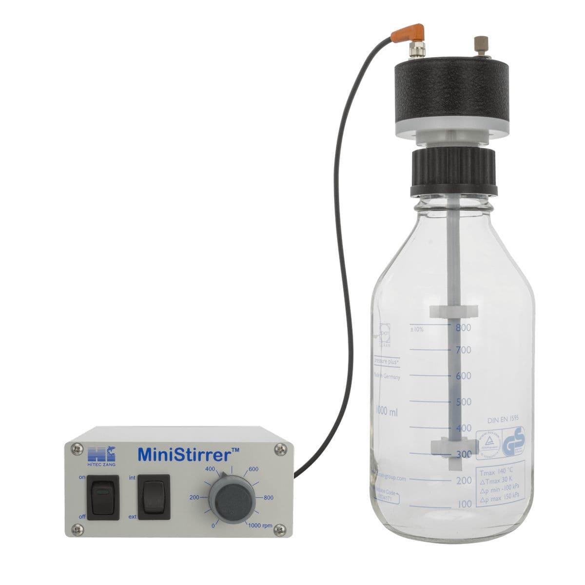 Measurement laboratory stirrer - MiniStirrer™ - HiTec Zang GmbH - benchtop