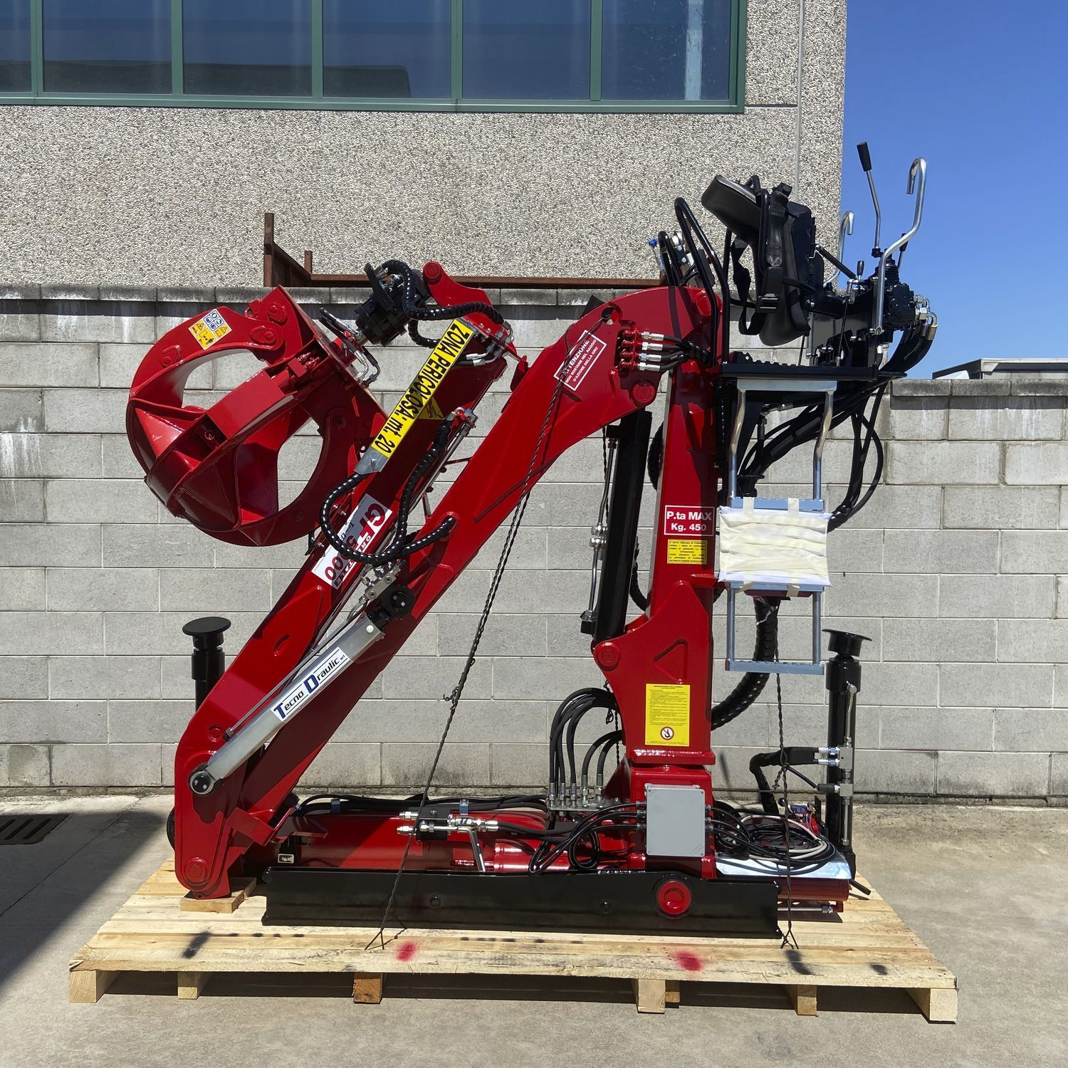 Tractor-mounted loader - GF 5000 - Tecnodraulic - forestry