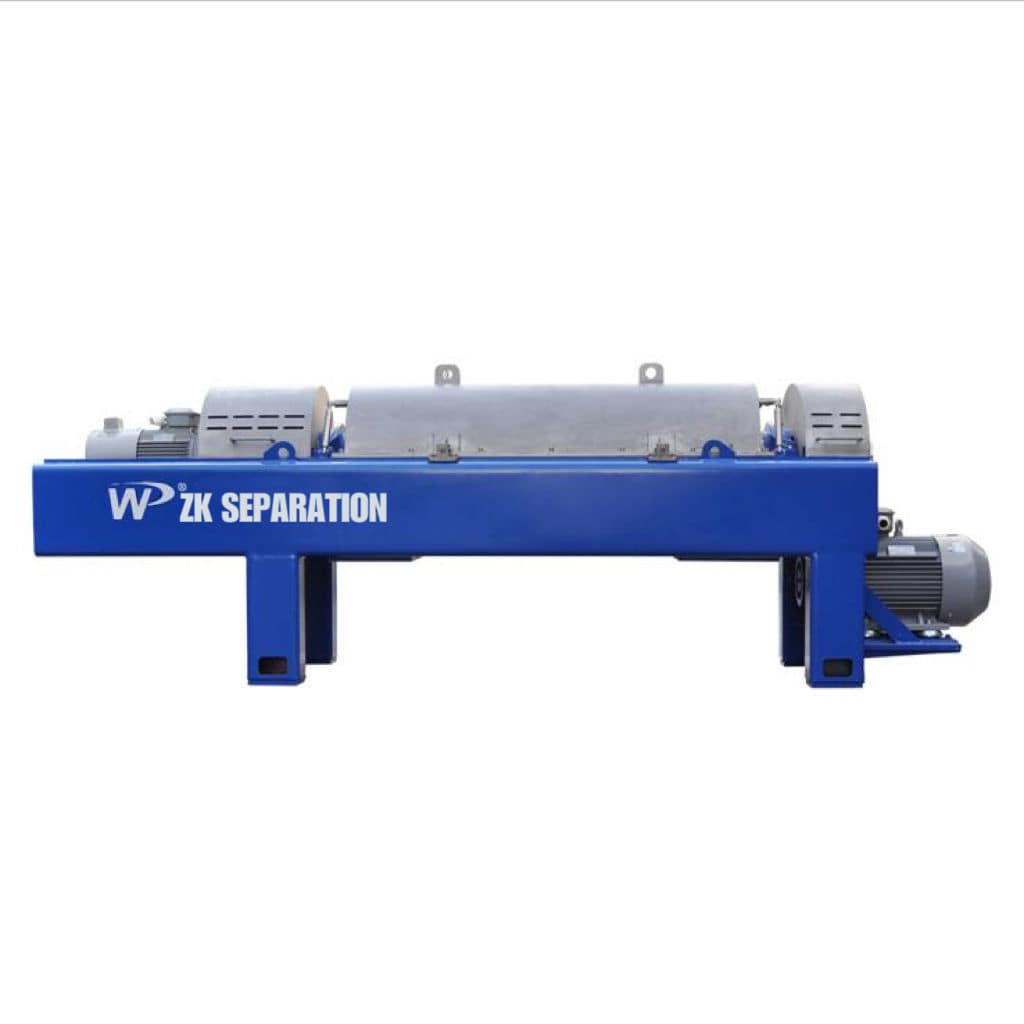 Industrial decanter - EP-LW580 x 2400E - ZK SEPARATION - for wastewater ...