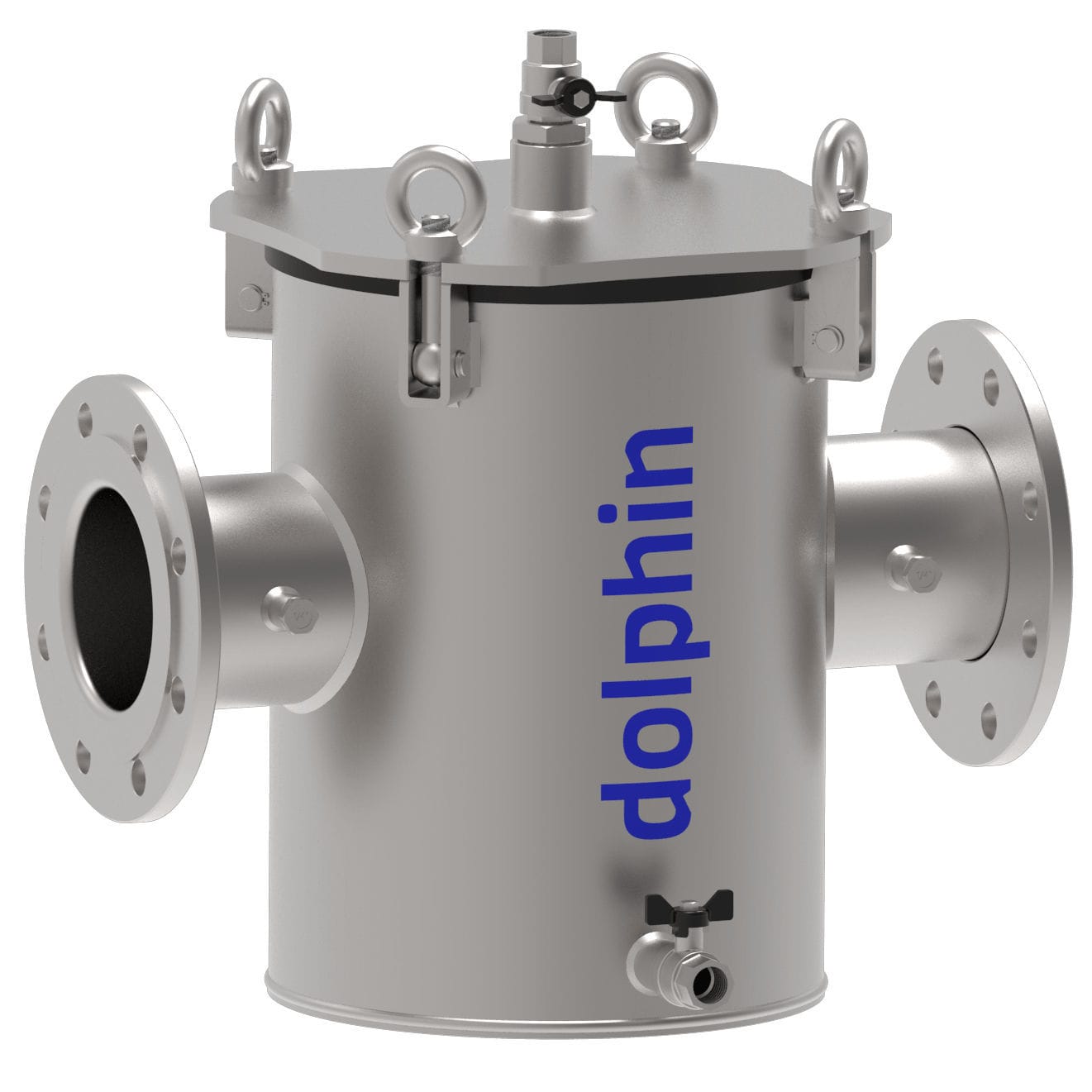 Water filter - ROCK-PHIN - Heation AB - basket / pressure / for pipelines