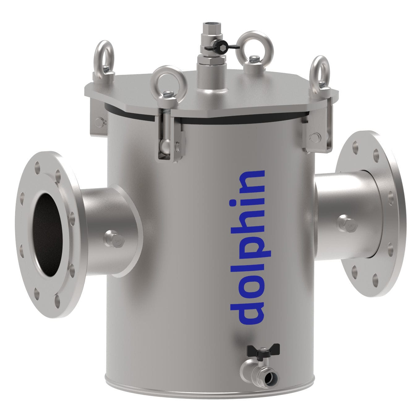 In-line filter housing - ROCK-PHIN (ROPH) - Heation AB - basket / for ...