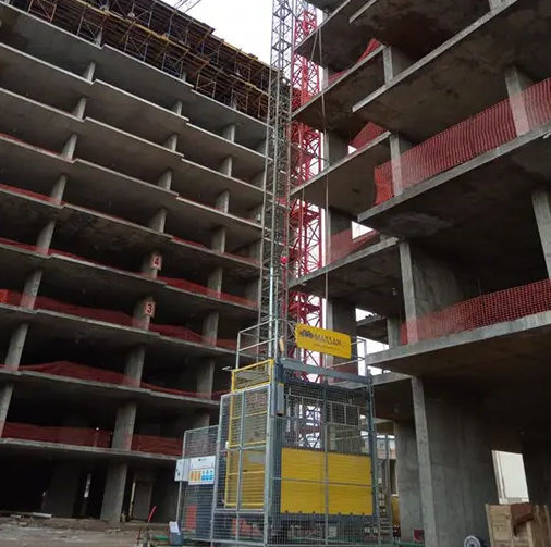 Automatic elevator - Acrobat 1500 - Maksan Endüstri Makine - for the construction industry / for ...