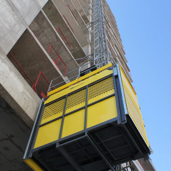Automatic elevator - Acrobat 2000 - Maksan Endüstri Makine - for the construction industry / for ...