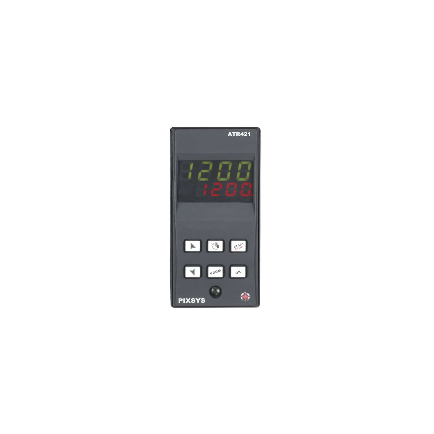 Panel-mount programmable controller - ATR421 series - Pixsys - analog inputs / digital input ...