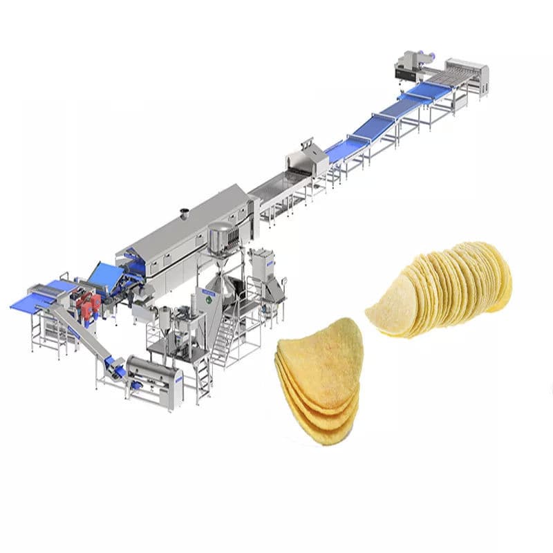 Fully-automatic chips production line - HJ1200 - Guangdong Shunde Huaji ...