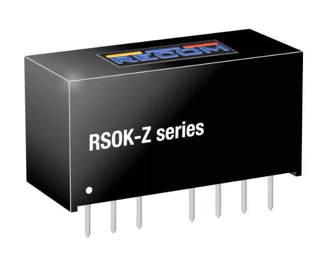 4:1 input voltage range DC/DC converter - RSOK-2405SZ/H3 - POWER CONTROL SYSTEMS S.R.L. - SIP-8 ...
