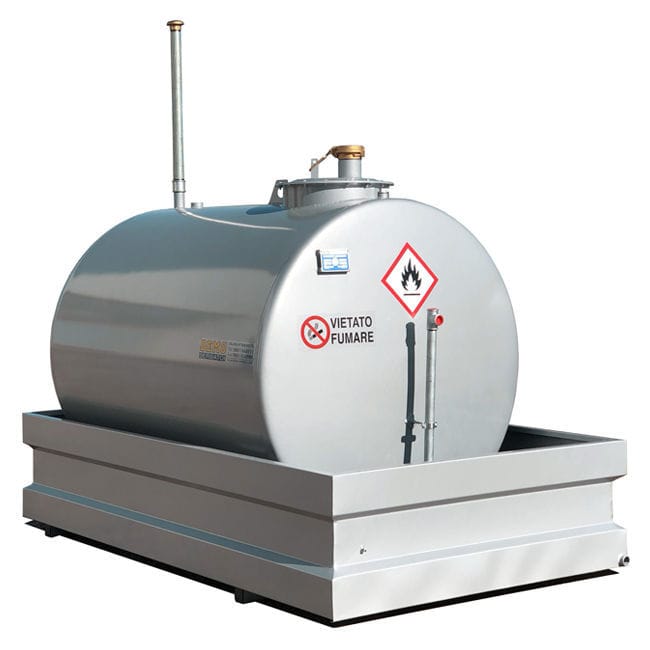 Diesel storage tank - GE50% - Demo Serbatoi - generator / carbon steel ...