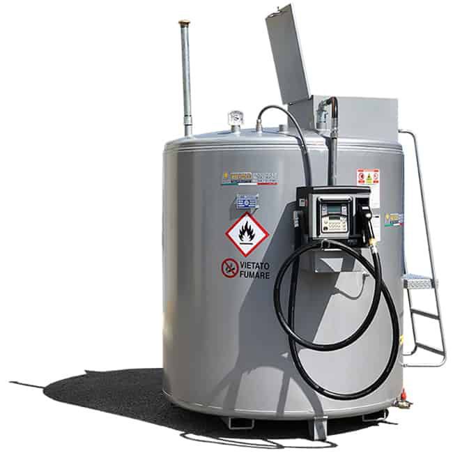 Diesel storage tank - CUBE 70MC - Demo Serbatoi - dispensing / carbon ...
