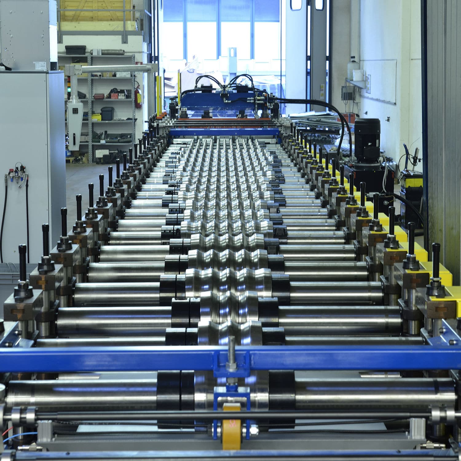 Profile cladding roll forming line - TECNOMA - metal profile / for ...