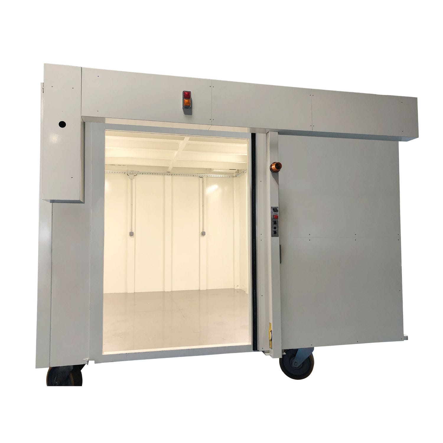 Radiation protection booth - X-ray Bunker - DIB PRODUCTION - stainless ...