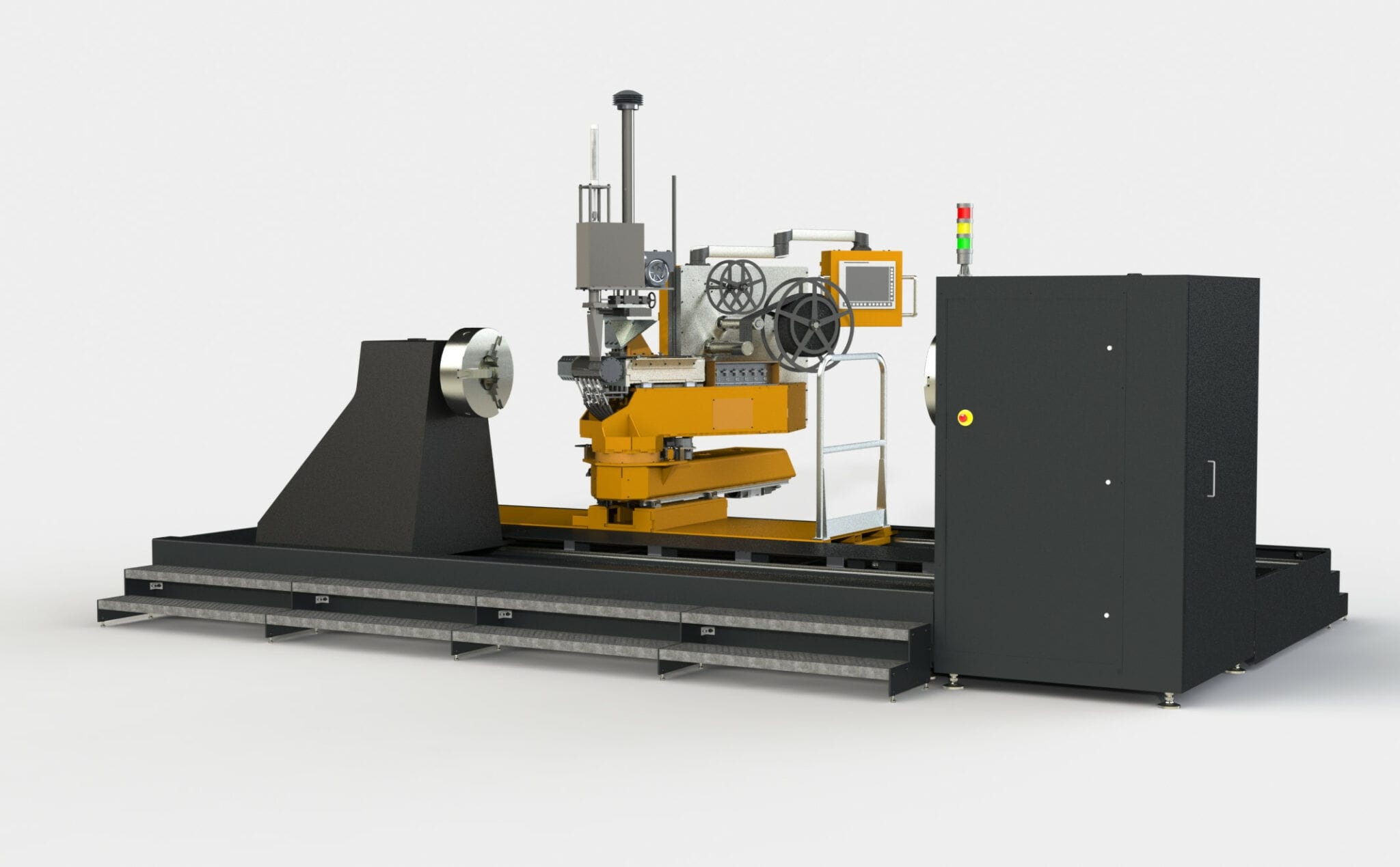 Automatic tape laying machine - Engineering Technology Corporation