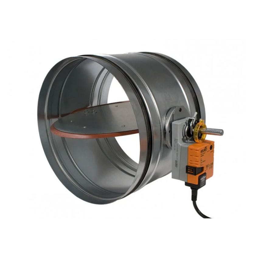 Automatic air damper - Elektrotechnik Schabus - with servo-motor