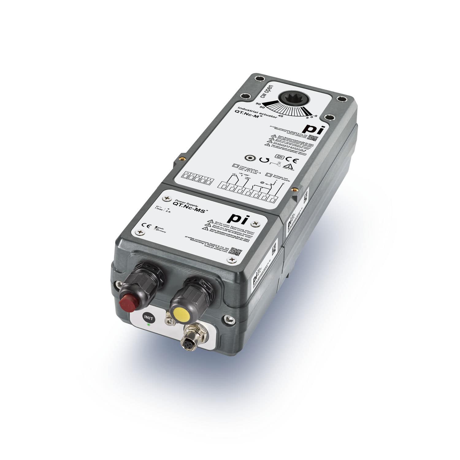 Electric actuator - QT.Nc-M series - PI Safety components GmbH & Co. KG ...