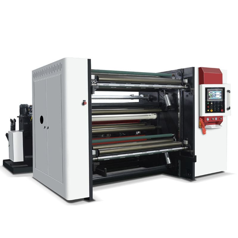 Automatic slitter-rewinder - SLA - Wenzhou Binbao Machinery - for paper