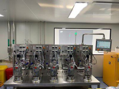Stirred-tank bioreactor - KNIKBIO-5GC-5-H - KNIK CO.,LTD. - for the ...