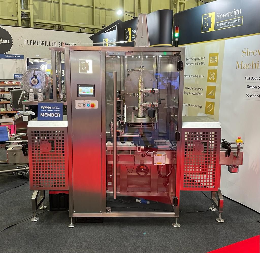 Automatic sleeving machine - Sovereign Labelling Machines Limited - for ...