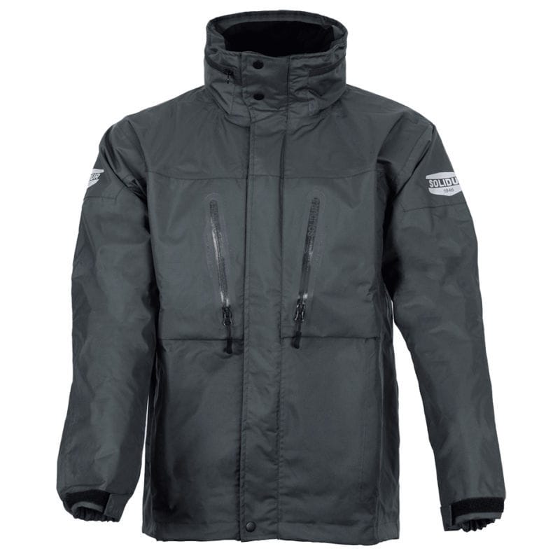 Work jacket - H2O - Solidur - rain / windproof / polyester