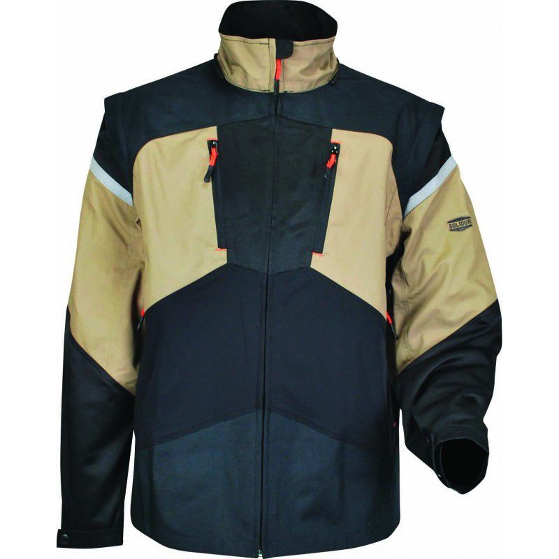 Work jacket - HANDY - Solidur - cotton / Teflon® / agriculture