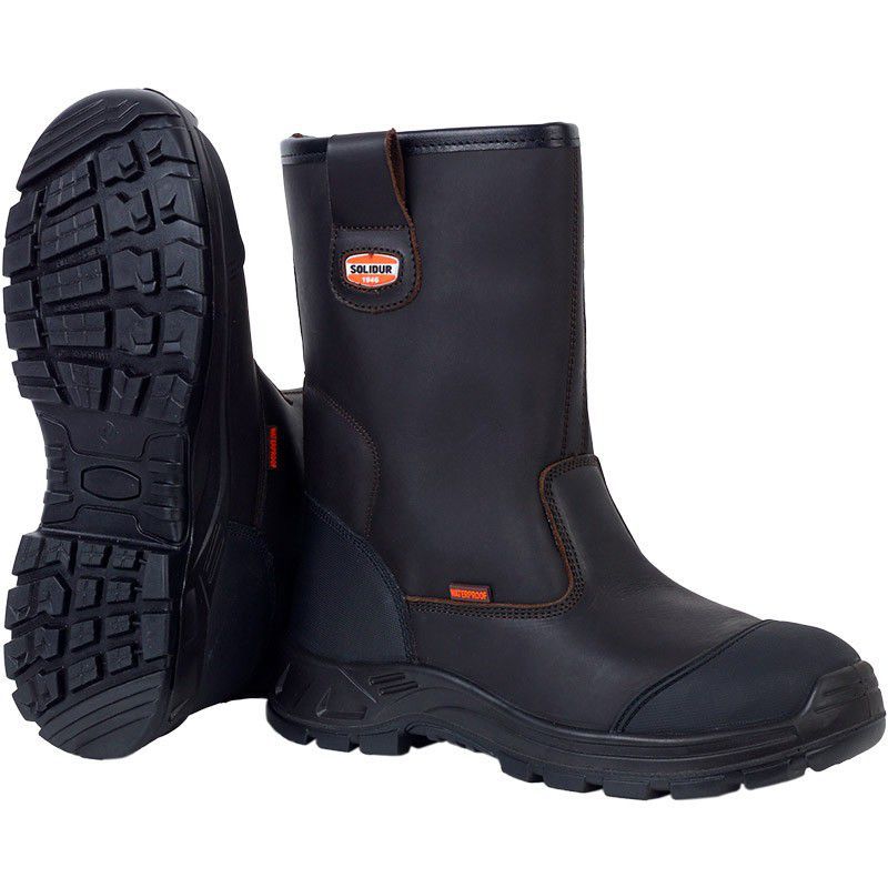 Industrial use safety boots - SNOW - Solidur - anti-static / cold ...