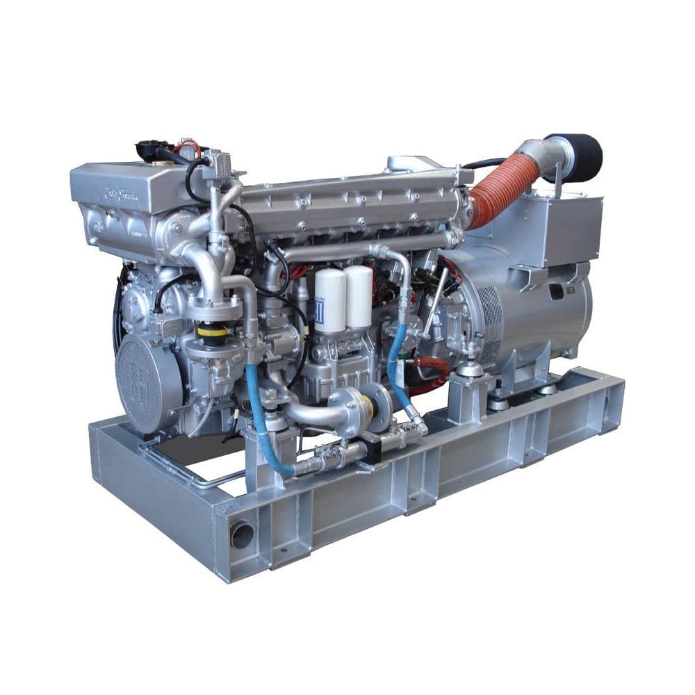 Diesel generator set - L1306C2ME5 - Isotta Fraschini Motori spa - three ...
