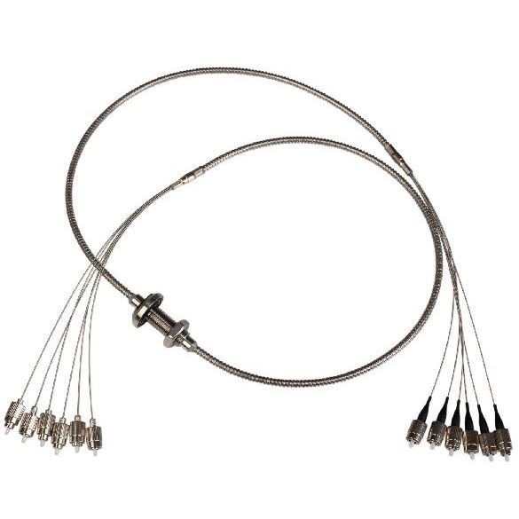 Vacuum feedthrough - SEDI ATI - for fiber optics / multiple-element ...