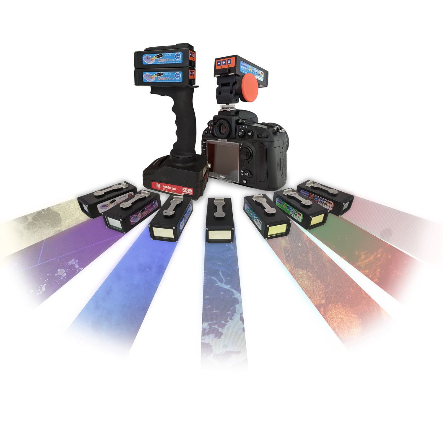 Forensic light source - LIGHTcube - Attestor Forensics GmbH - LED ...