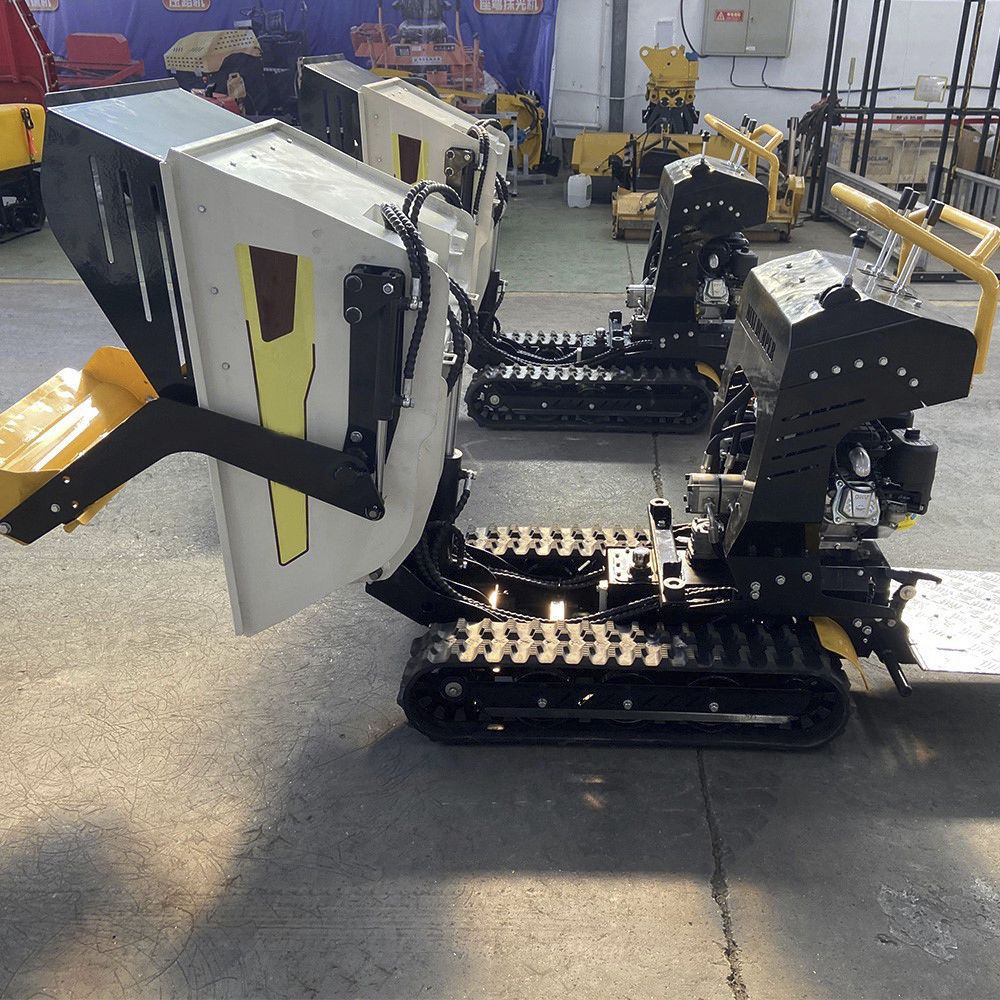 Crawler mini dumper - Shandong Infront Machinery Co., Ltd - hydraulic ...