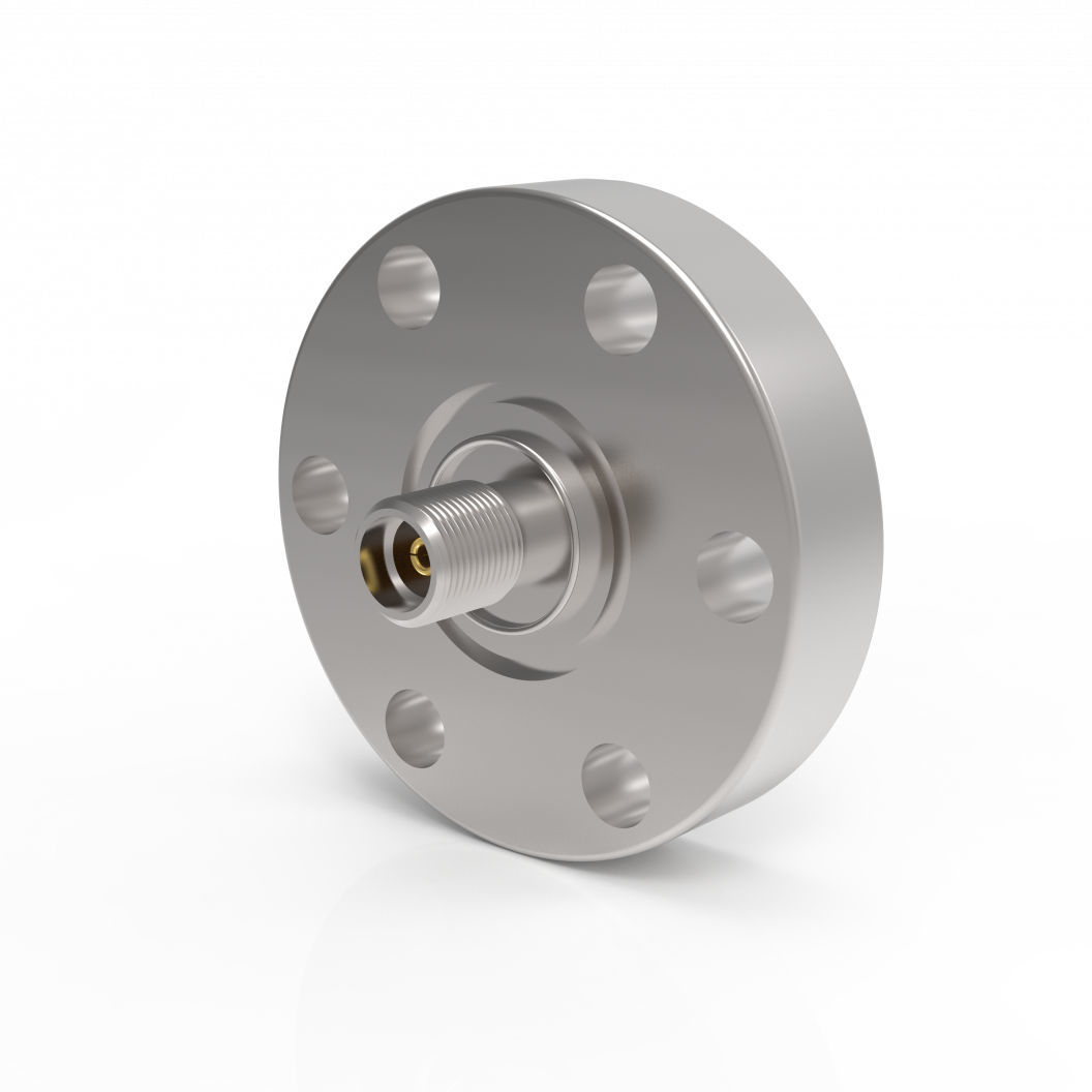 Flange feedthrough - CF16-SMA50-GS-DE-CE-SS - VACOM