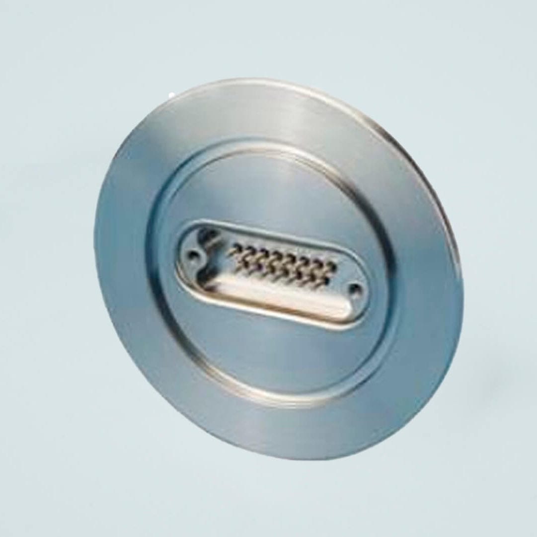 Flange feedthrough - A1529-2-QF - Manufactured Precision Feedthrough ...