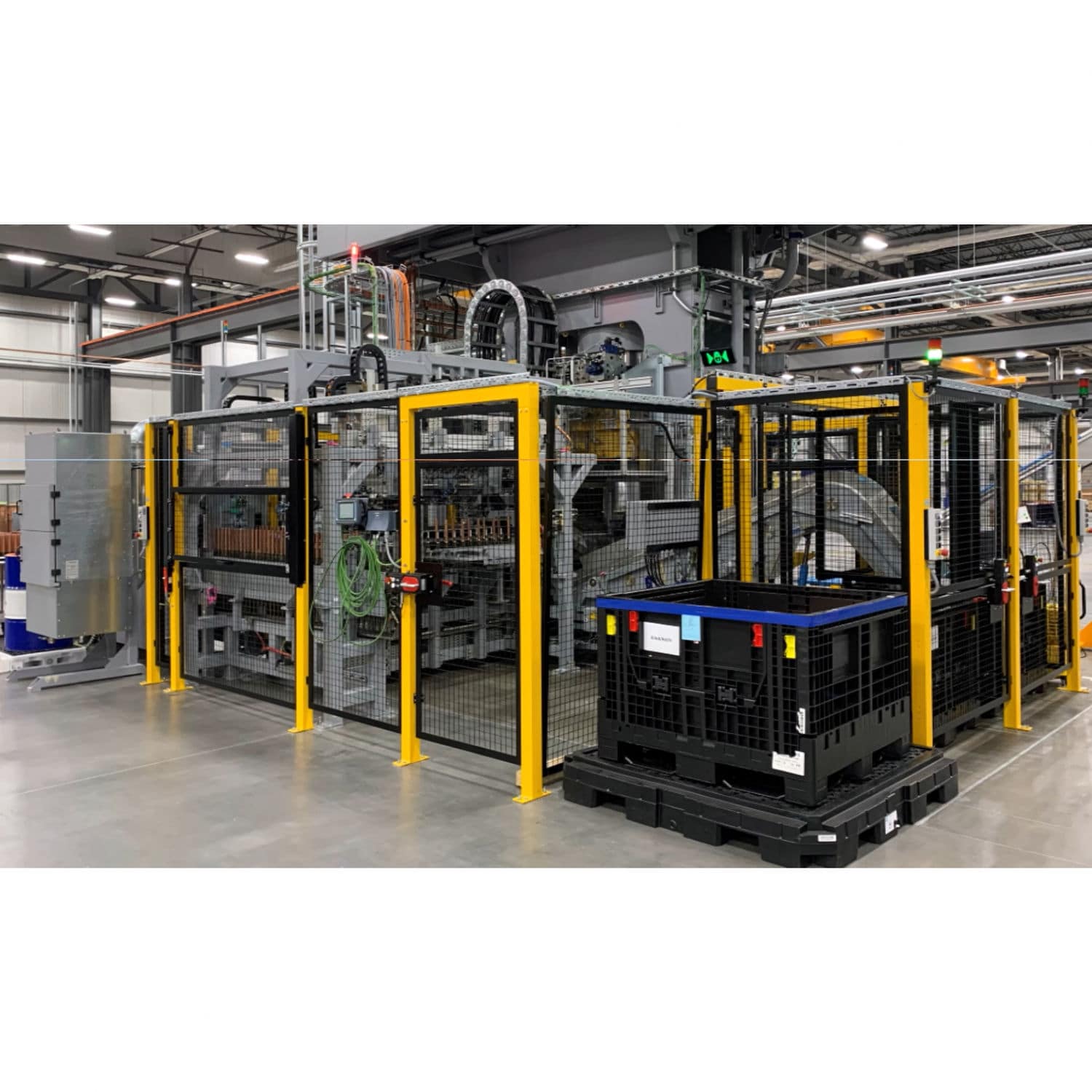 Process automation system - NSM MAGNETTECHNIK GmbH - for press line