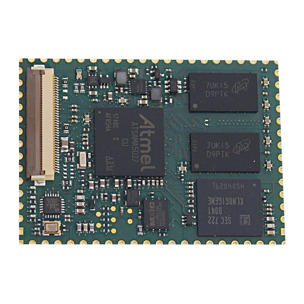 ARM Cortex-A5 computer-on-module - emSTAMP-Helium - emtrion GmbH - ATMEL / USB 2.0 / Ethernet