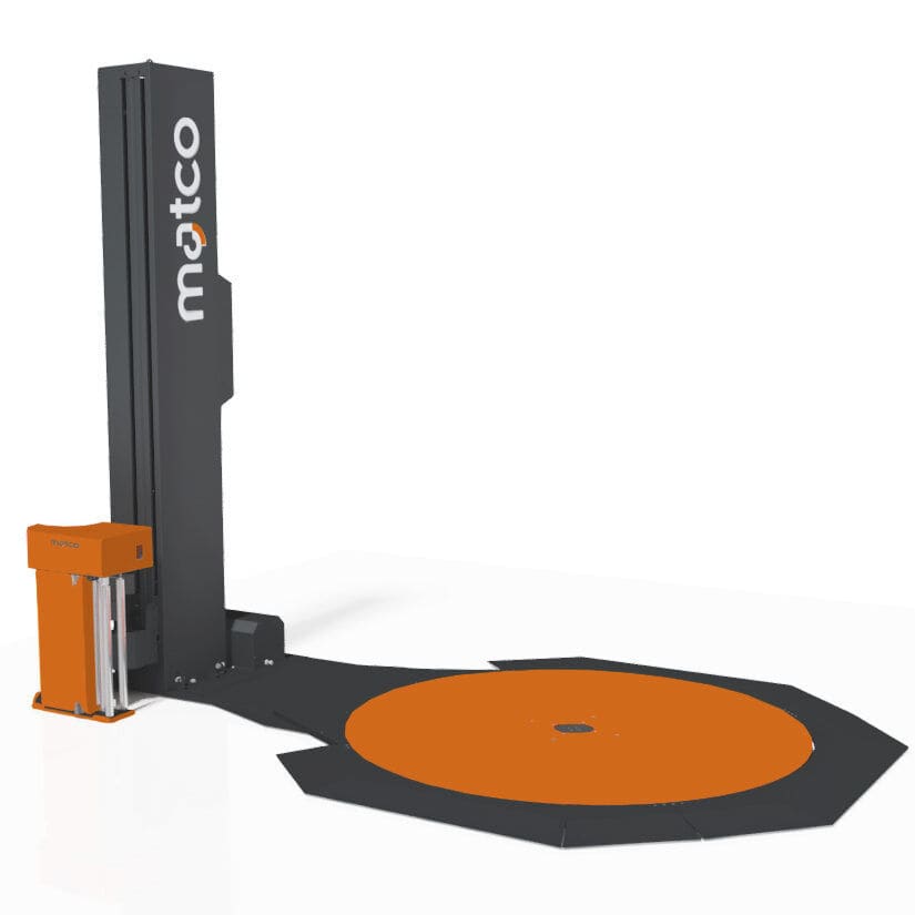 Turntable wrapping machine - FlatLine - Matco International - semi ...