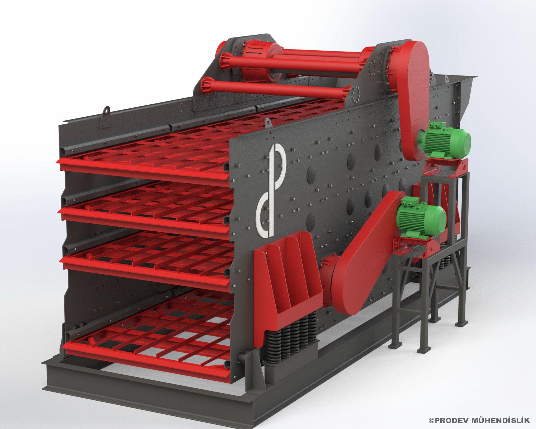 Vibrating hopper - PROSCREEN-H series - PRODEV MACHİNE - horizontal