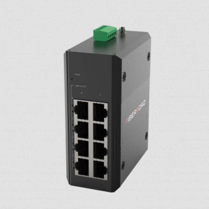 Unmanaged ethernet switch - FR-6N1008 - Fiberroad Technology - 8 ports / 8 ports / gigabit Ethernet